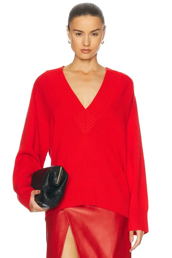 Loulou De Saison Sage Cashmere Sweater