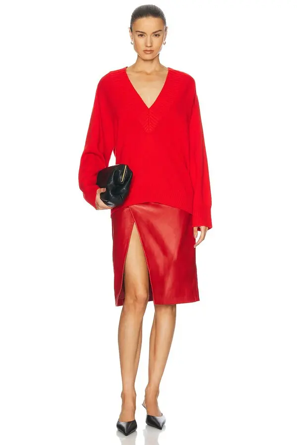 Loulou De Saison Sage Cashmere Sweater