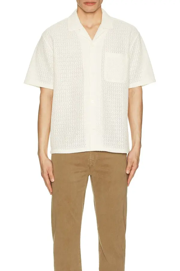 FRAME Open Weave Shirt