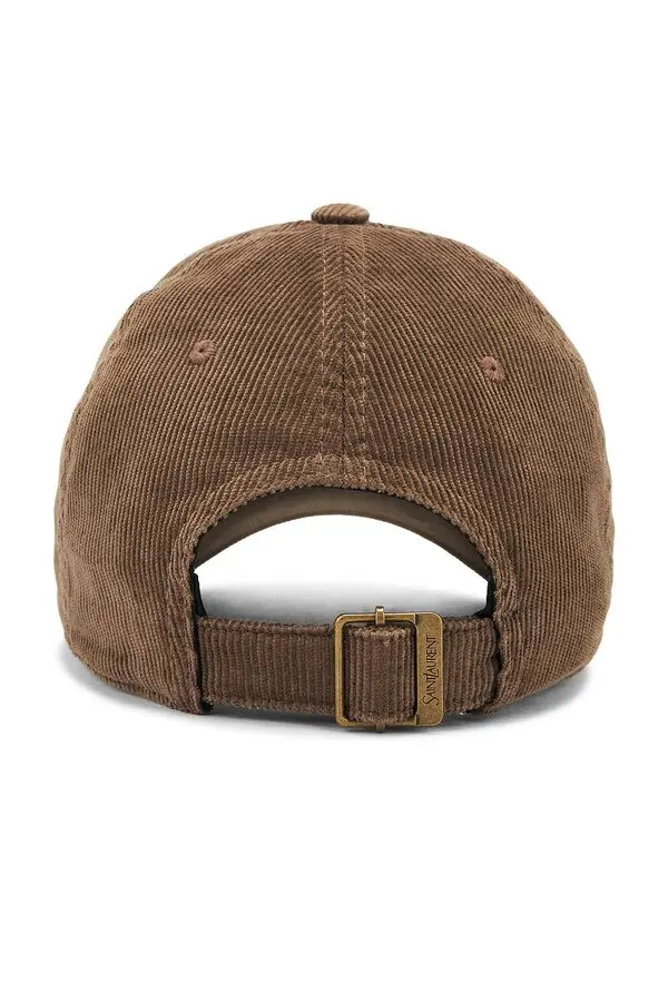 Saint Laurent Corduroy Trucker Cap