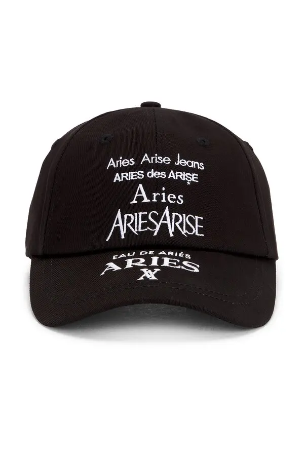 Aries Perfume Cap - Black