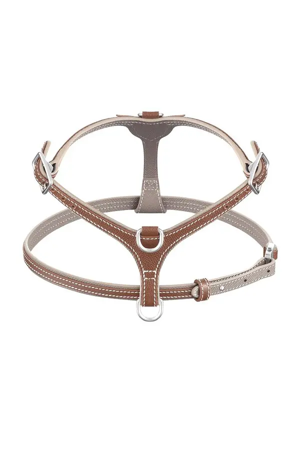 PAGERIE The Petite Medium Harness In Brown - Walnut