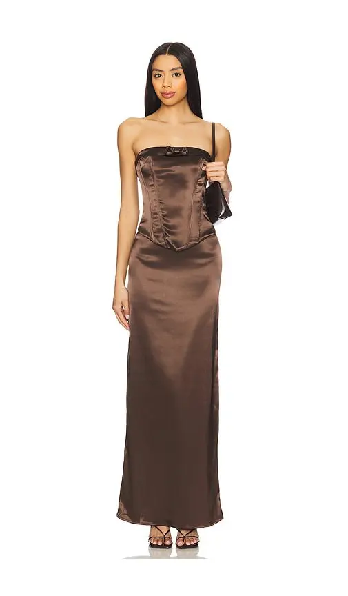MORE TO COME Elenor Strapless Top