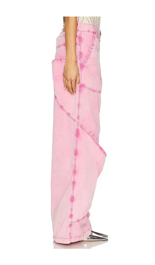 Attico Wide Leg Pant