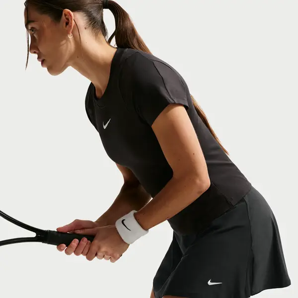 Nike Victory Dri-fit Flouncy Tennis Skirt - Black
