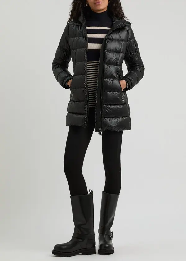 Moncler Glements Hooded Quilted Shell Jacket