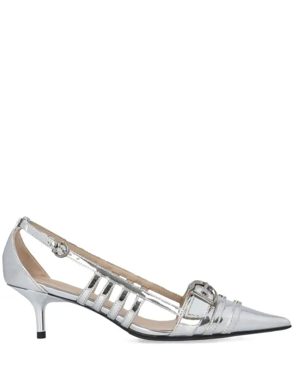 Pinko Multi-straps Leather Pumps