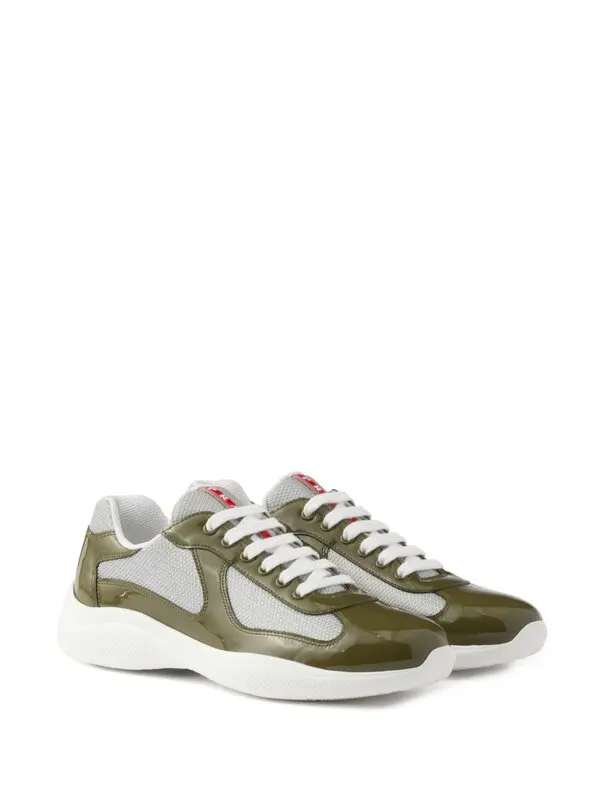 Prada America's Cup Sneakers - Green