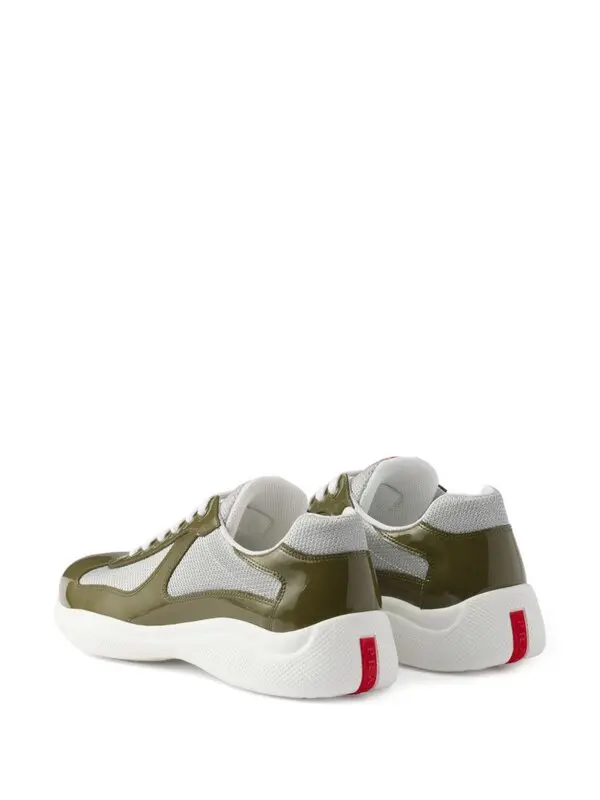 Prada America's Cup Sneakers - Green