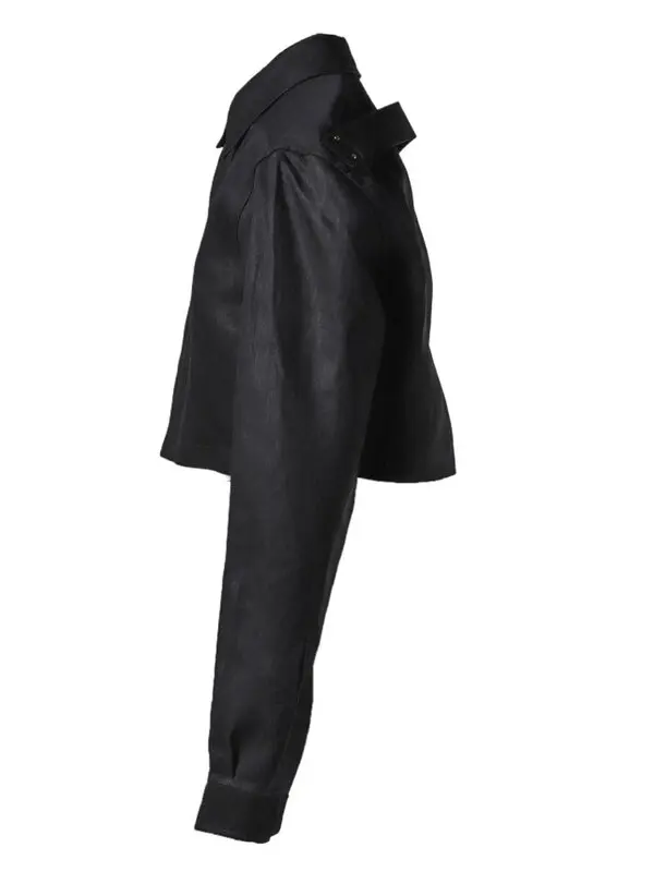 Rick Owens Cropped Jacket - Black