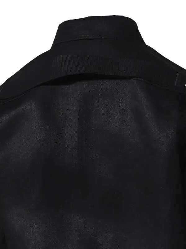 Rick Owens Cropped Jacket - Black