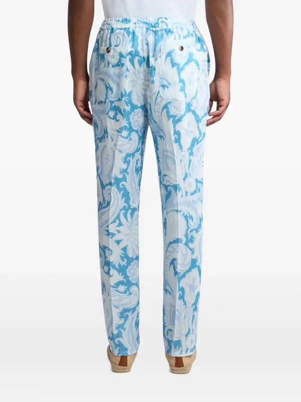 Etro Paisley-print Trousers
