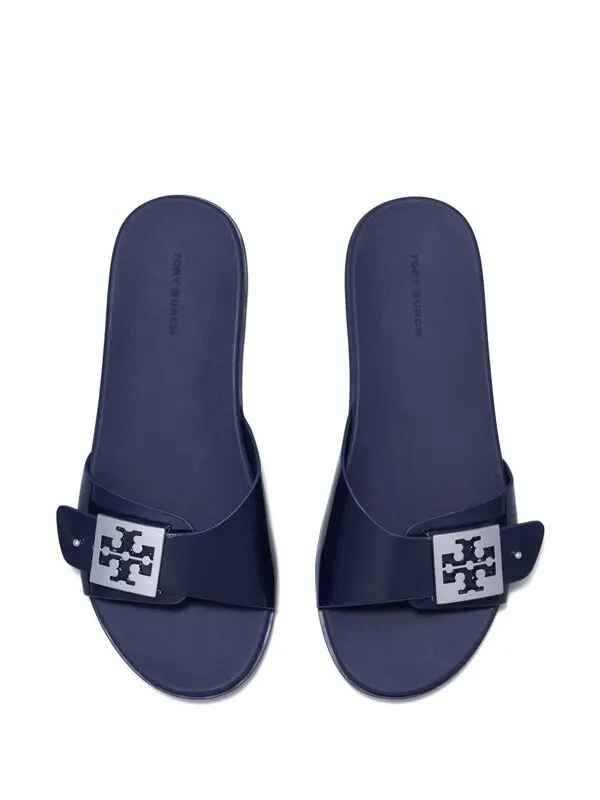 Tory Burch Buckle Slide - Blue