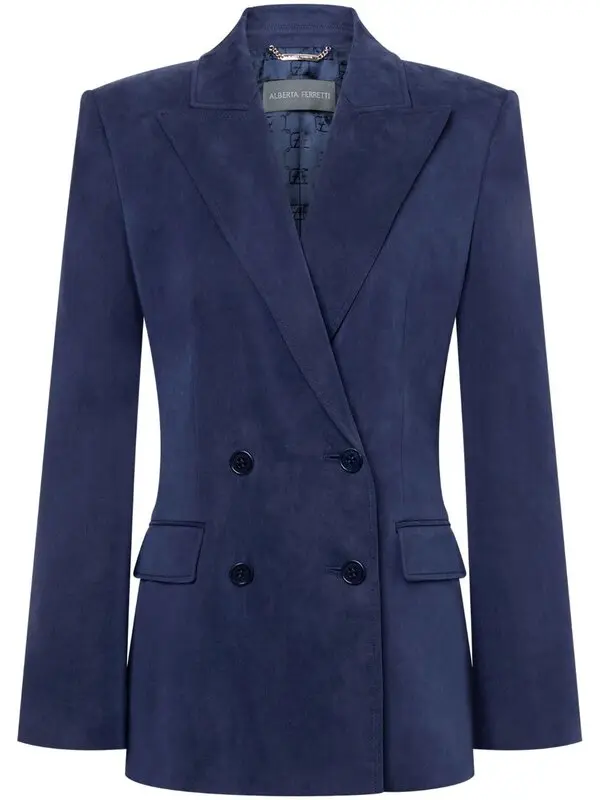 Alberta Ferretti Double-breasted Blazer