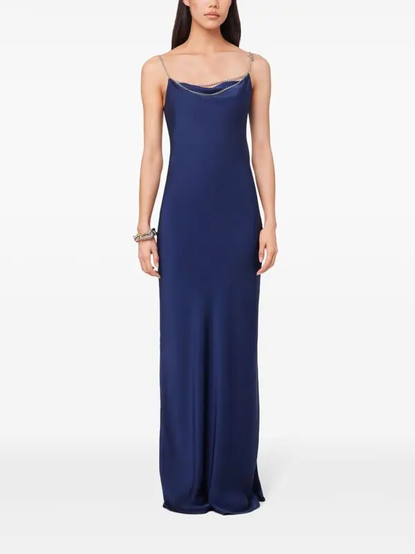 Rabanne Chain-straps Maxi Dress