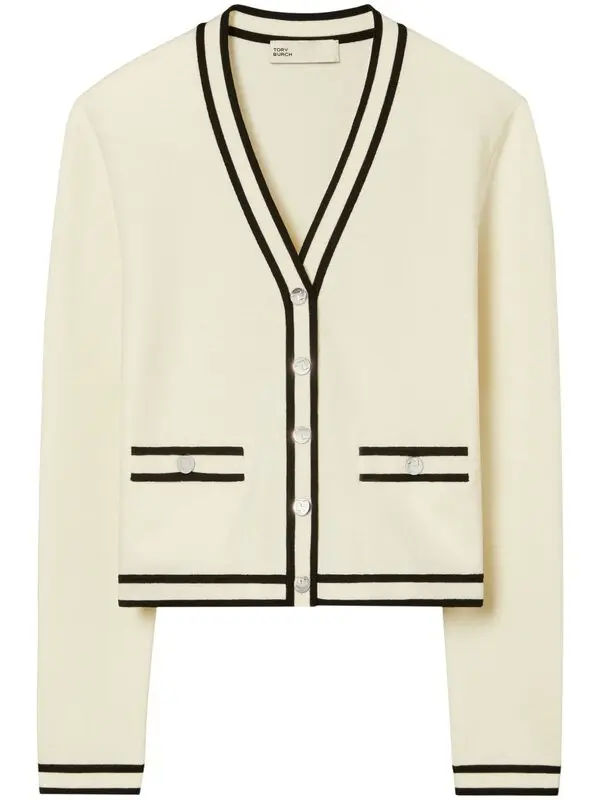 Tory Burch Kendra Cardigan - White