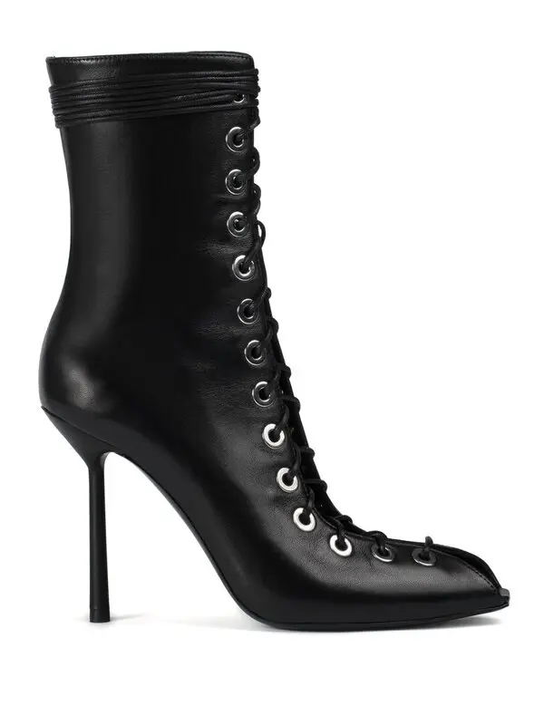 LE SILLA 100mm Courtney Boots - Black