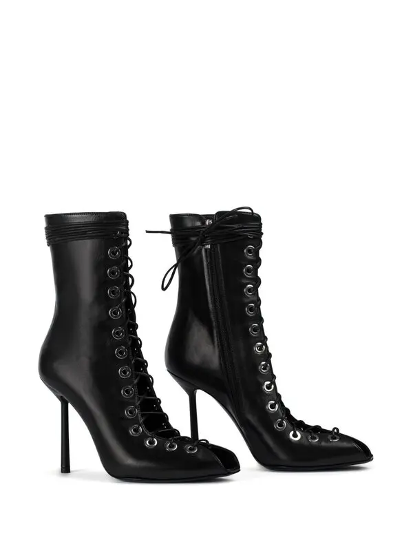 LE SILLA 100mm Courtney Boots - Black