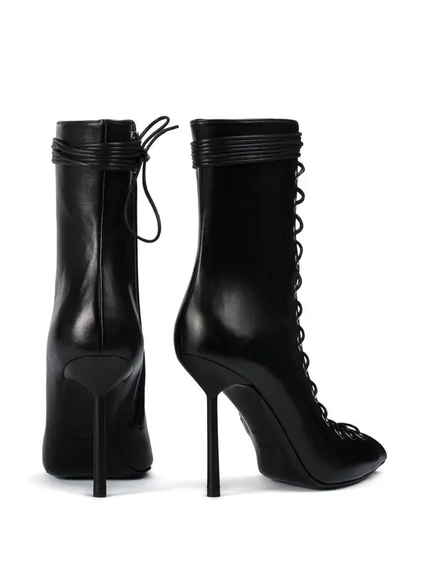 LE SILLA 100mm Courtney Boots - Black