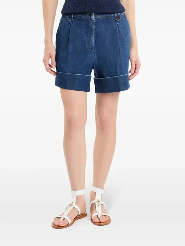 FAY Denim Shorts - Blue