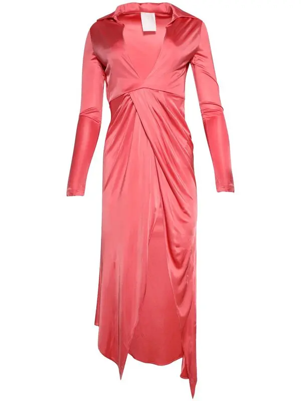 Givenchy Draped Midi Dress