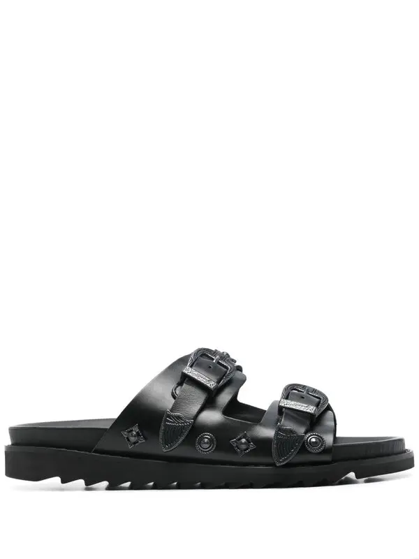 TOGA VIRILIS Leather Slides