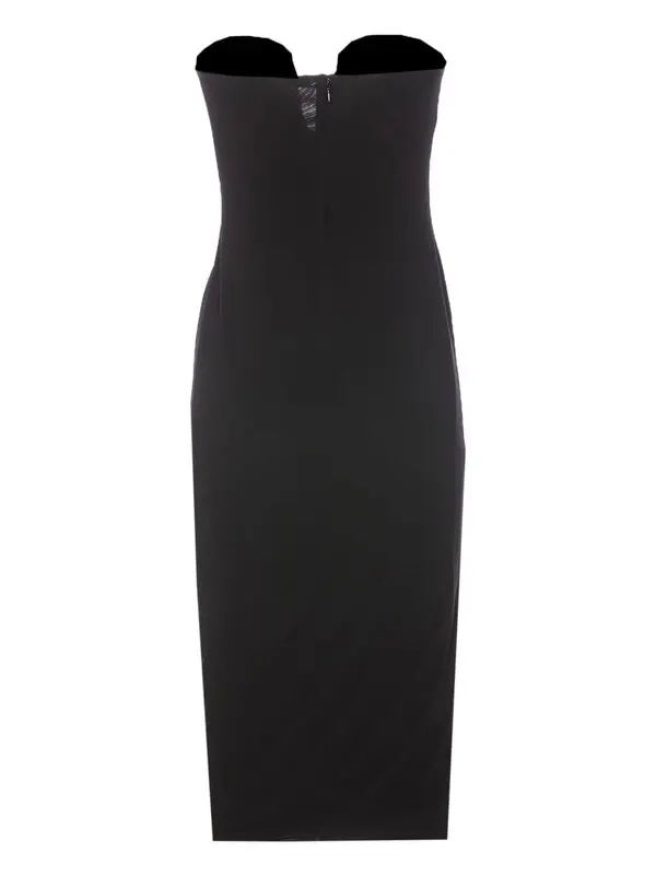 Pinko Strapless Dress - Black