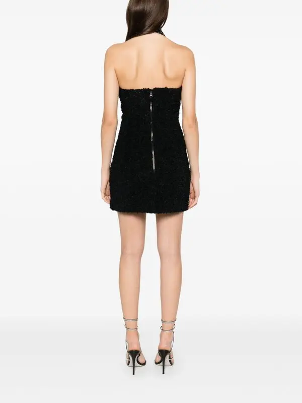 Balmain Crystal-embellished Mini Dress