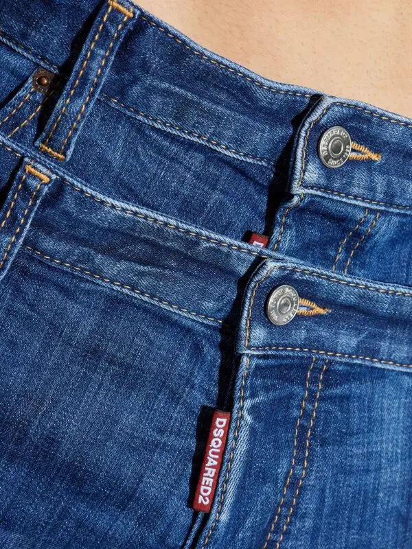 Dsquared2 Logo-tag Jeans - Blue