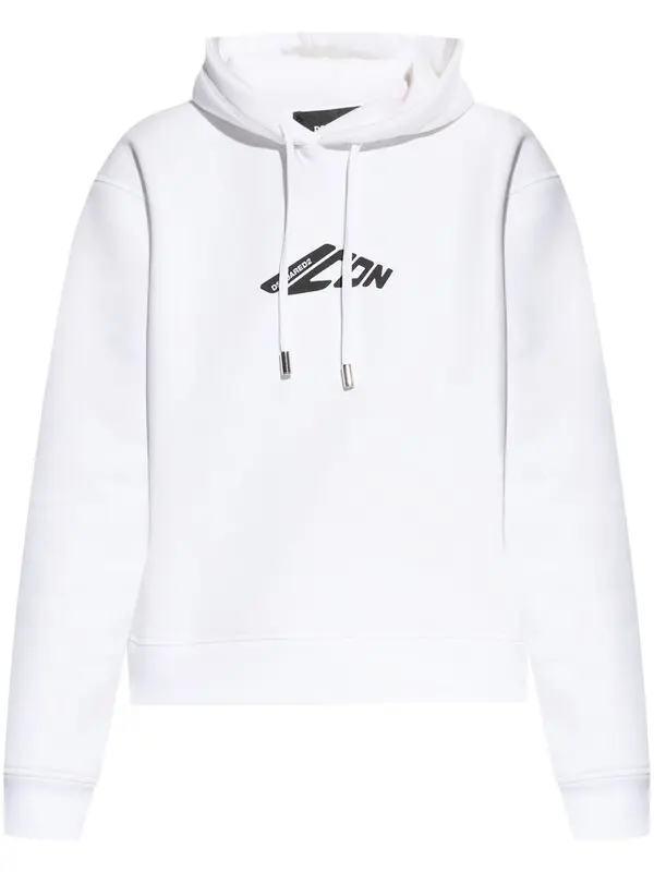 Dsquared2 Icon Hoodie - White