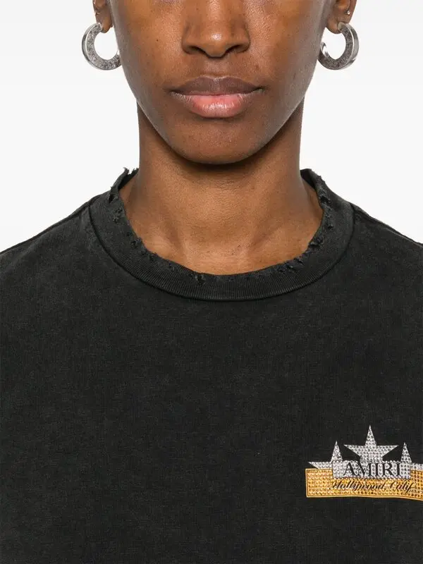 Amiri Vintage Crystal Star T-shirt