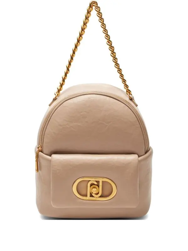 Liu Jo Lapuffy Backpack - Neutrals