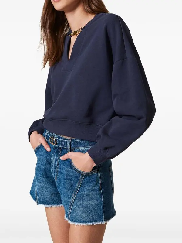 TWINSET Oval T-chain Sweatshirt