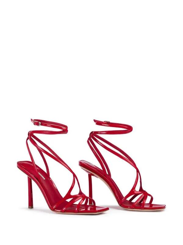 LE SILLA 95mm Belen Sandals - Red