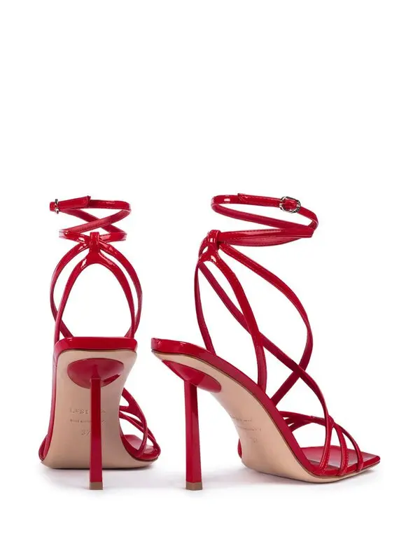 LE SILLA 95mm Belen Sandals - Red