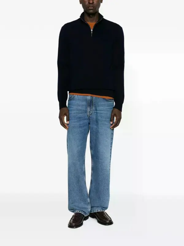 Eric Bompard Half-zip Knit