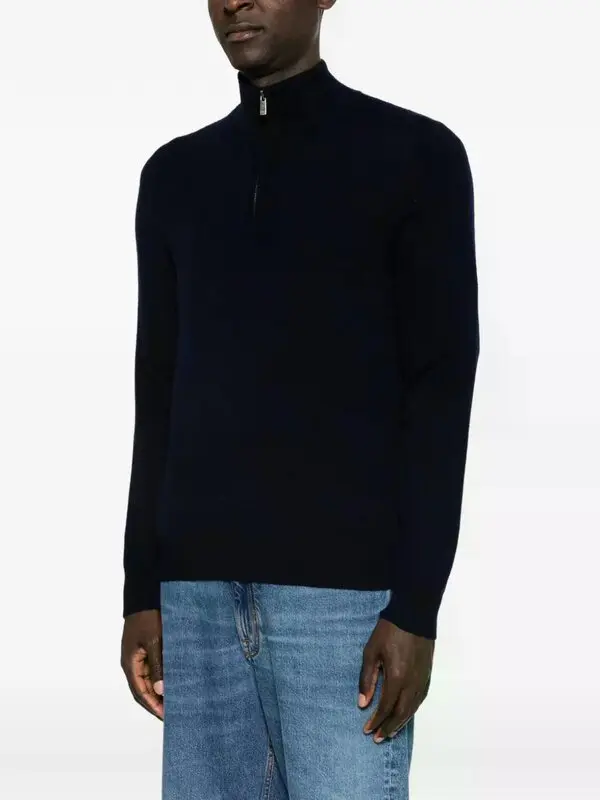 Eric Bompard Half-zip Knit