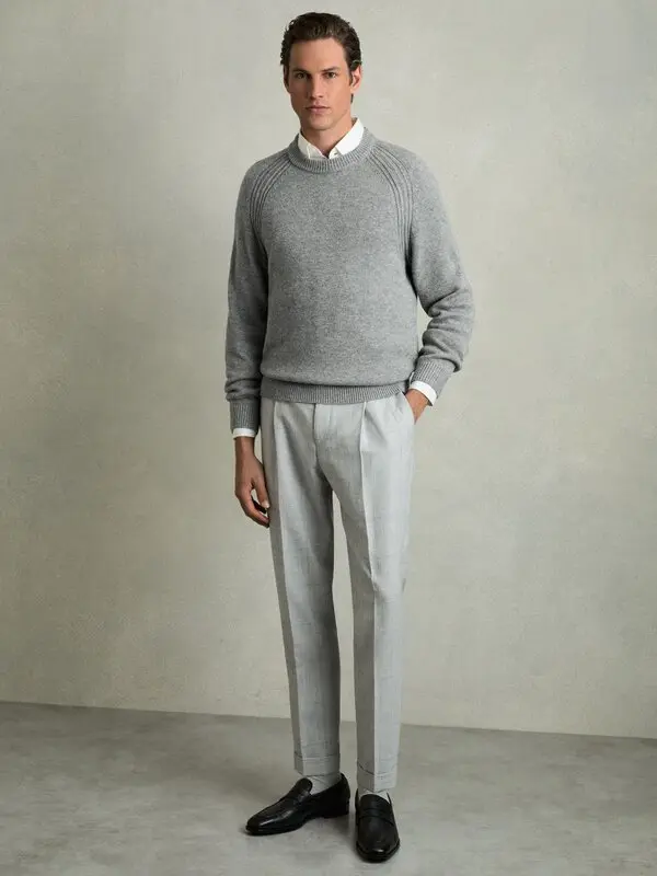 REISS Cloud Wool-blend Jumper