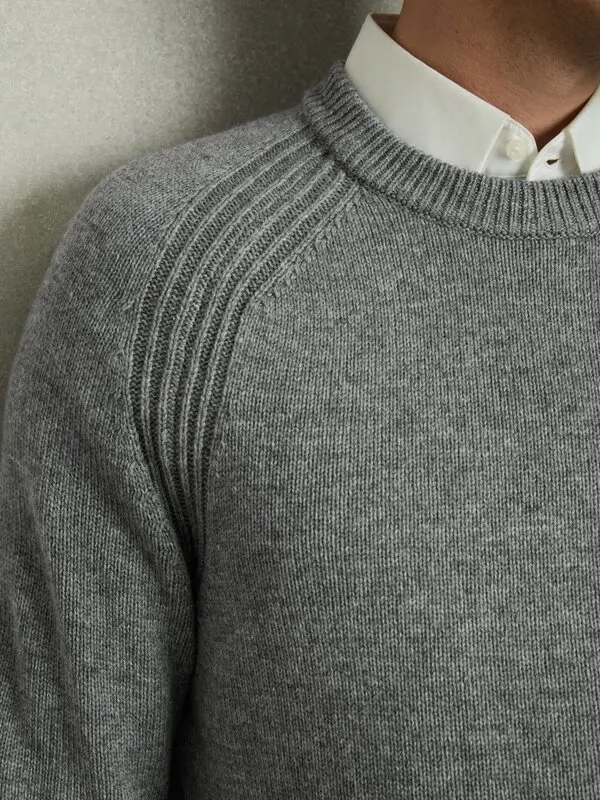 REISS Cloud Wool-blend Jumper