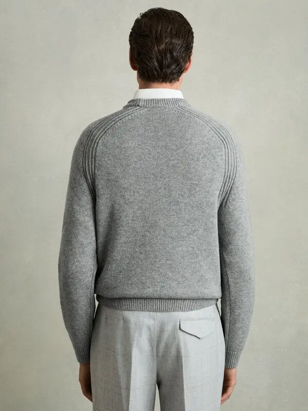 REISS Cloud Wool-blend Jumper