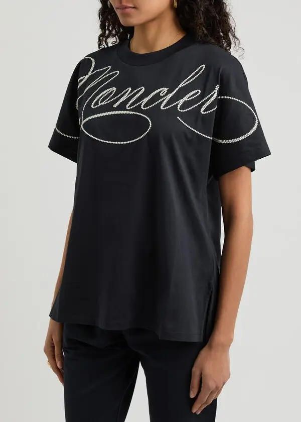 Moncler Logo-embroidered Cotton T-shirt