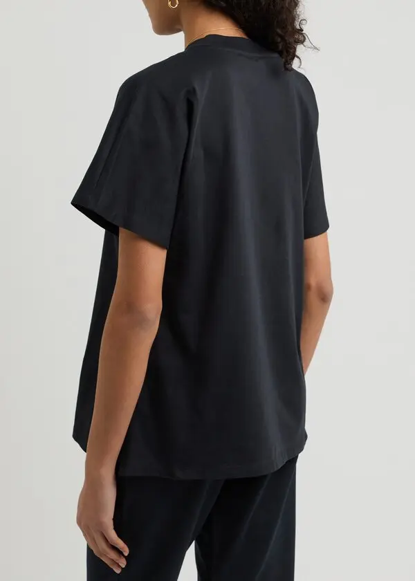 Moncler Logo-embroidered Cotton T-shirt