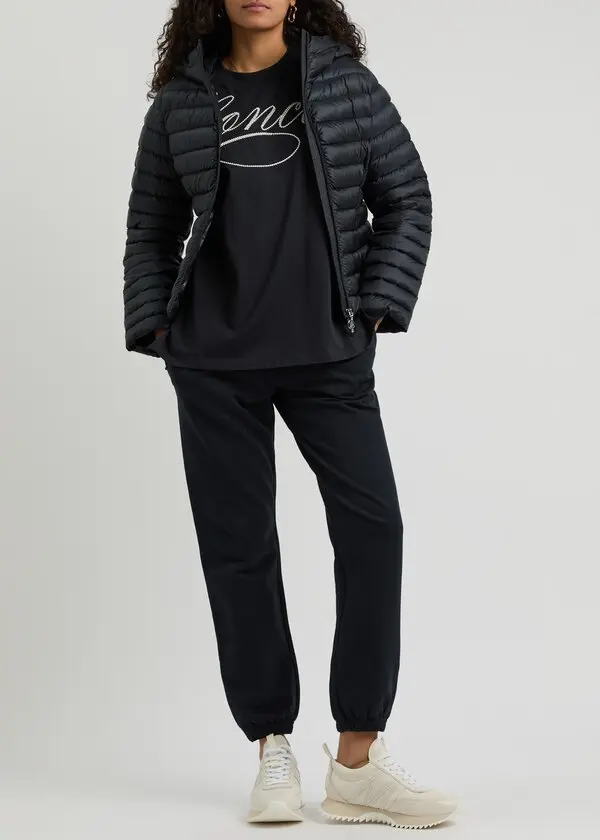 Moncler Logo-embroidered Cotton T-shirt