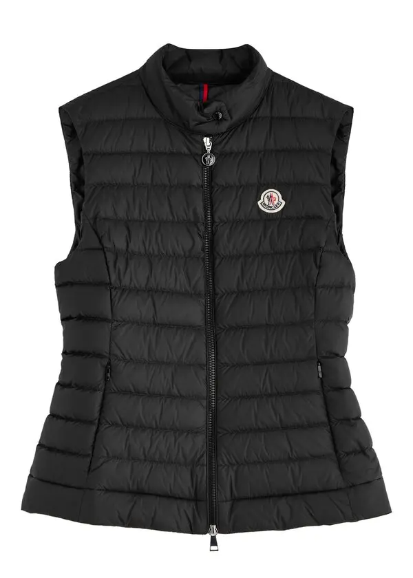 Moncler Igens Quilted Shell Gilet - Black