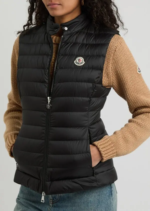 Moncler Igens Quilted Shell Gilet - Black