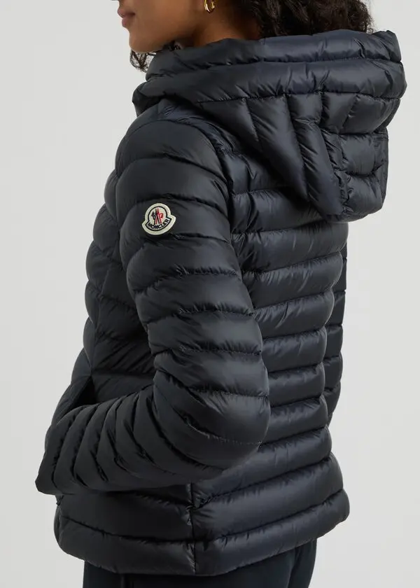Moncler Ige Hooded Quilted Jacket - Navy