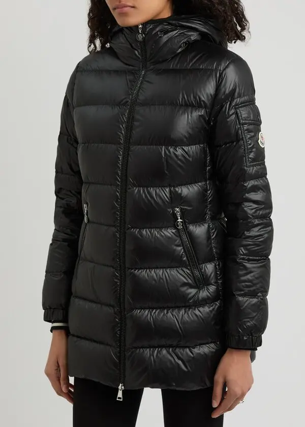 Moncler Glements Hooded Quilted Shell Jacket