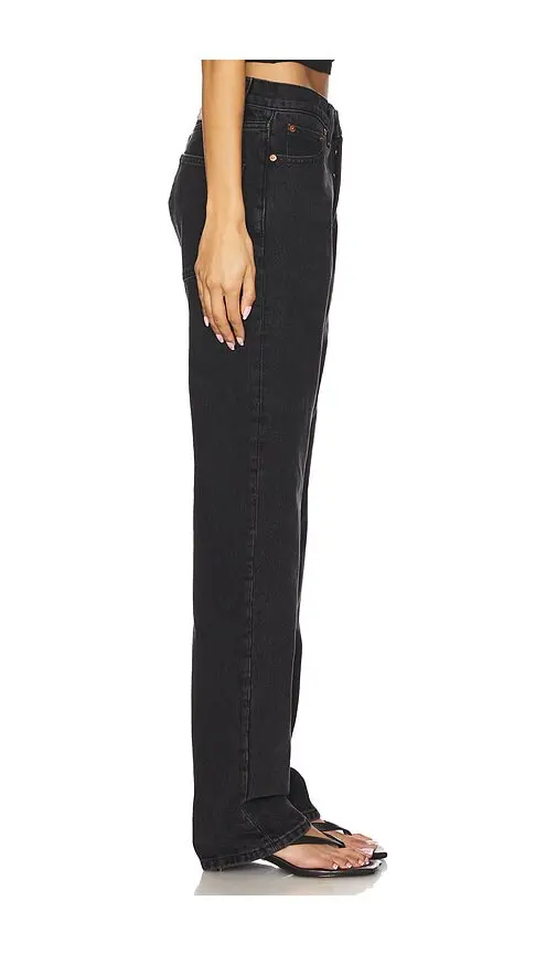 AYA MUSE Tapered Jeans - Black