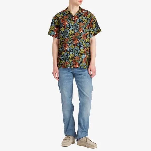 A.p.c. Roy Tropical Print Vacation Shirt