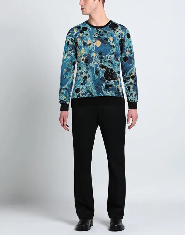 Dolce & Gabbana Knitted Multicolor Sweater